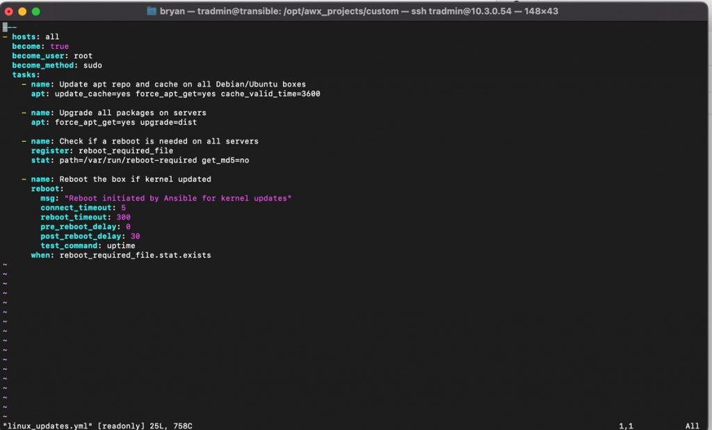 Simplifying Patch Management with Ansible AWX
