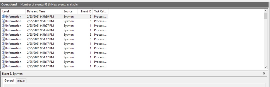 Threat Detection with Sysmon
